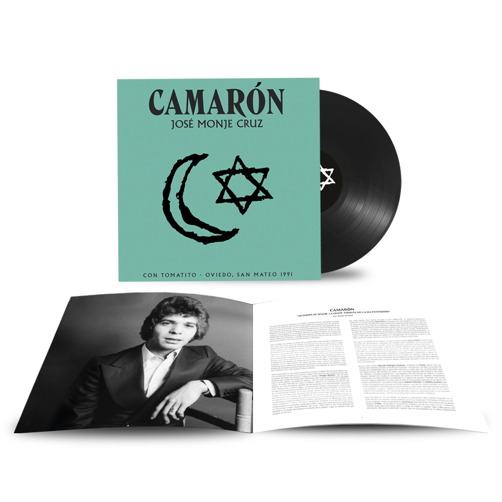 Camarón De La Isla Y Tomatito - Oviedo, San Mateo 1991 - Vinilo (Carpeta Color Turquesa ...